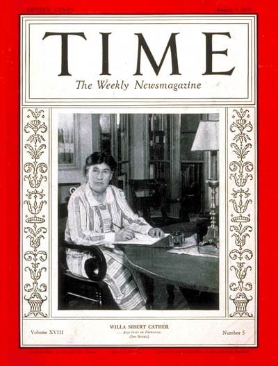 Willa Cather | Writer - People - 1000 Towns of Canada