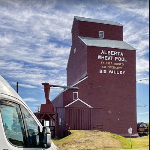 Big Valley Grain Elevator - Big Valley | Alberta - 1000 Towns of Canada